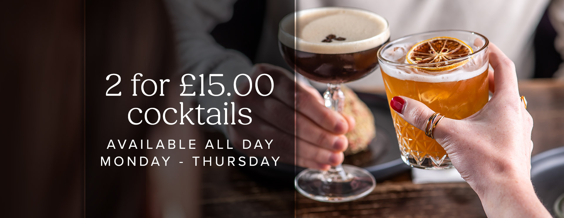 Our Drinks Menu | The Botanist Bristol